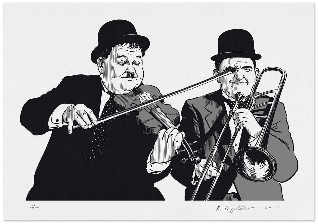 Duet – serigraph by Robert Nippoldt